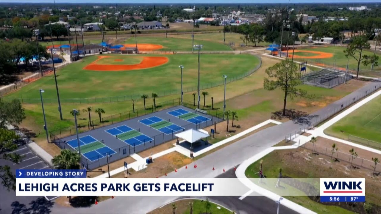 Lehigh Acres park triples in size to meet growing community needs - YouTube