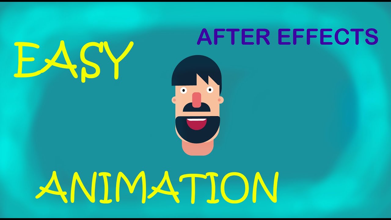 EASY Animation in AFTER EFFECTS, Face Animation Rig, 3D Camera - YouTube