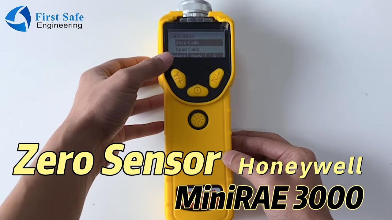 วิธีการ Zero Sensor MiniRAE 3000 - YouTube