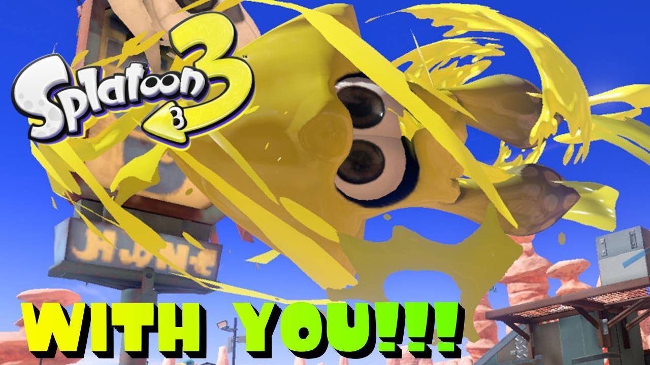 ⚪Splatoon 3 | WITH YOU!!! - 10 ★ Splat Roller Grind - Turf Wars and ...