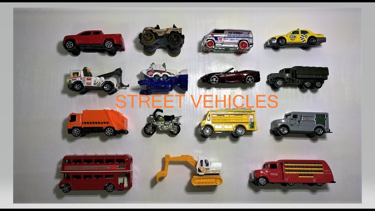 Learn Street Vehicles and more with Sounds, part 2 of 2 - YouTube