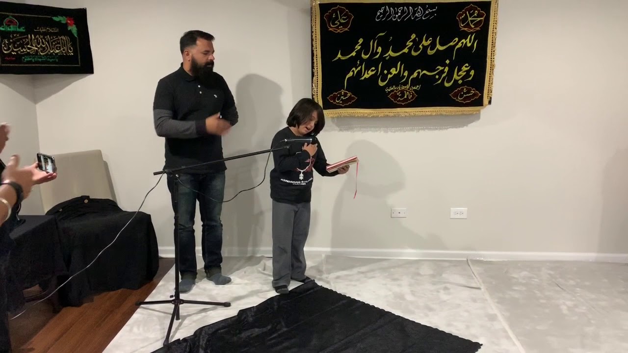 Saqa E Sakina Abbas Abbas | Safeer e Husaini | Noha Janab e Sakina as ...