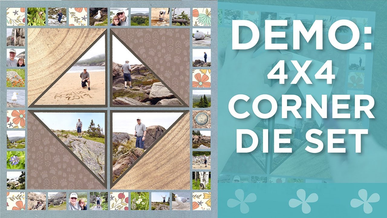 How to Use the 4x4 Corner Die Set - YouTube