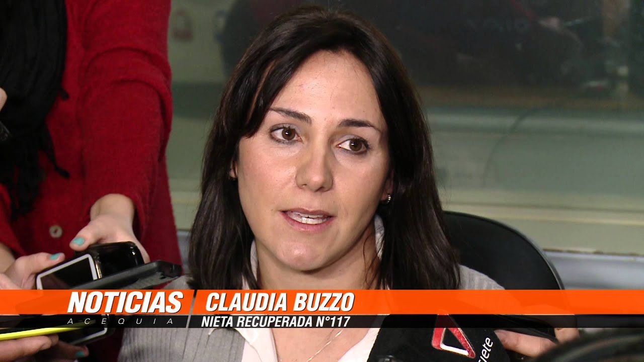 Claudia Buzzo es la nieta recuperada N° 117 y habló por primera vez ...