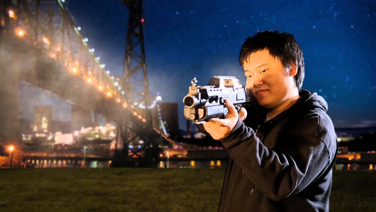 Gun Shot Effect (Muzzle flash, smoke, bullet casing, light) - YouTube