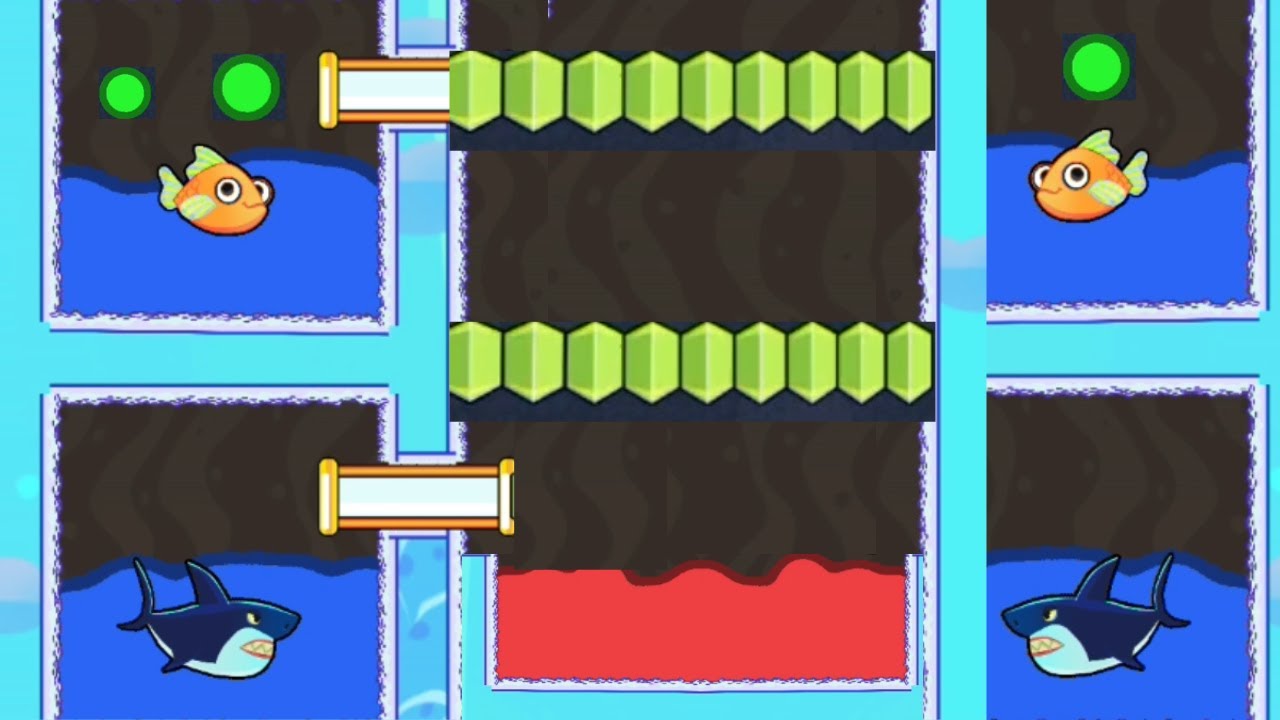 save the fish / pull the pin level android game save fish game pull the pin puzzle / mobile game ...