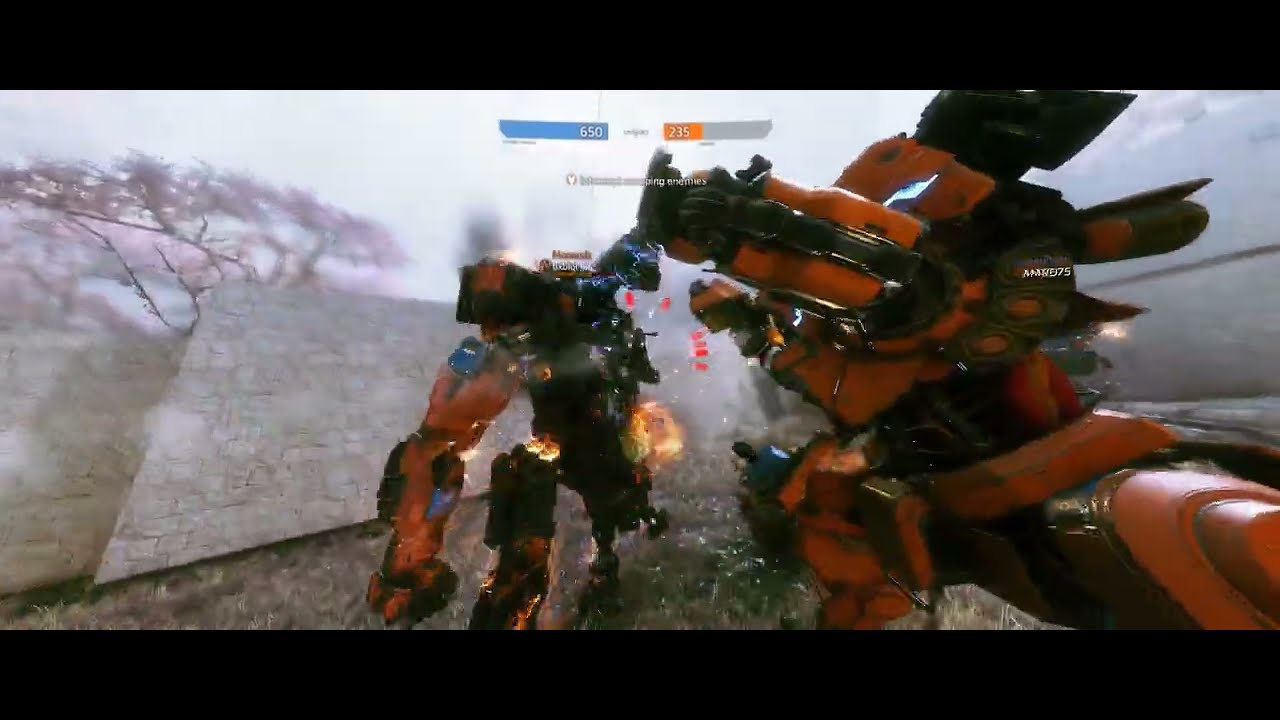 Titanfall 2 Monarch Chaingun Rip And Tears - YouTube