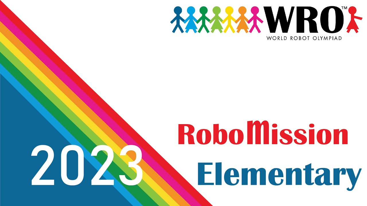WRO 2023 - Categoria ROBOMISSION - Elementary - YouTube