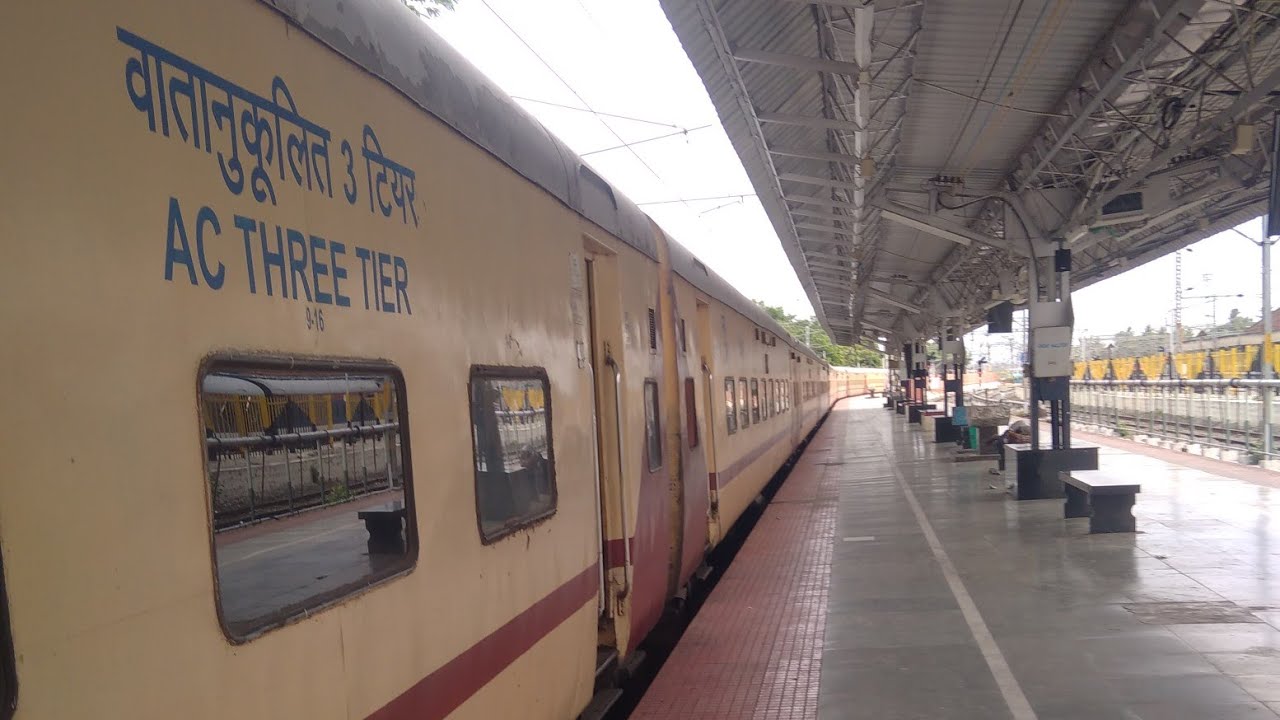 Millennium SF Express Train Journey From Is Nagpur To Salem No 12646