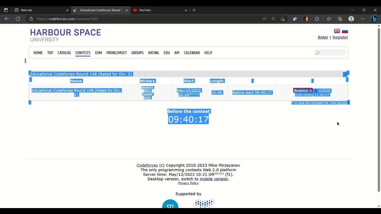 Codeforces Round 148 Rated for Div 2 Solutions - YouTube