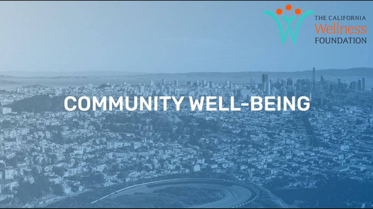 Community Well-being - YouTube