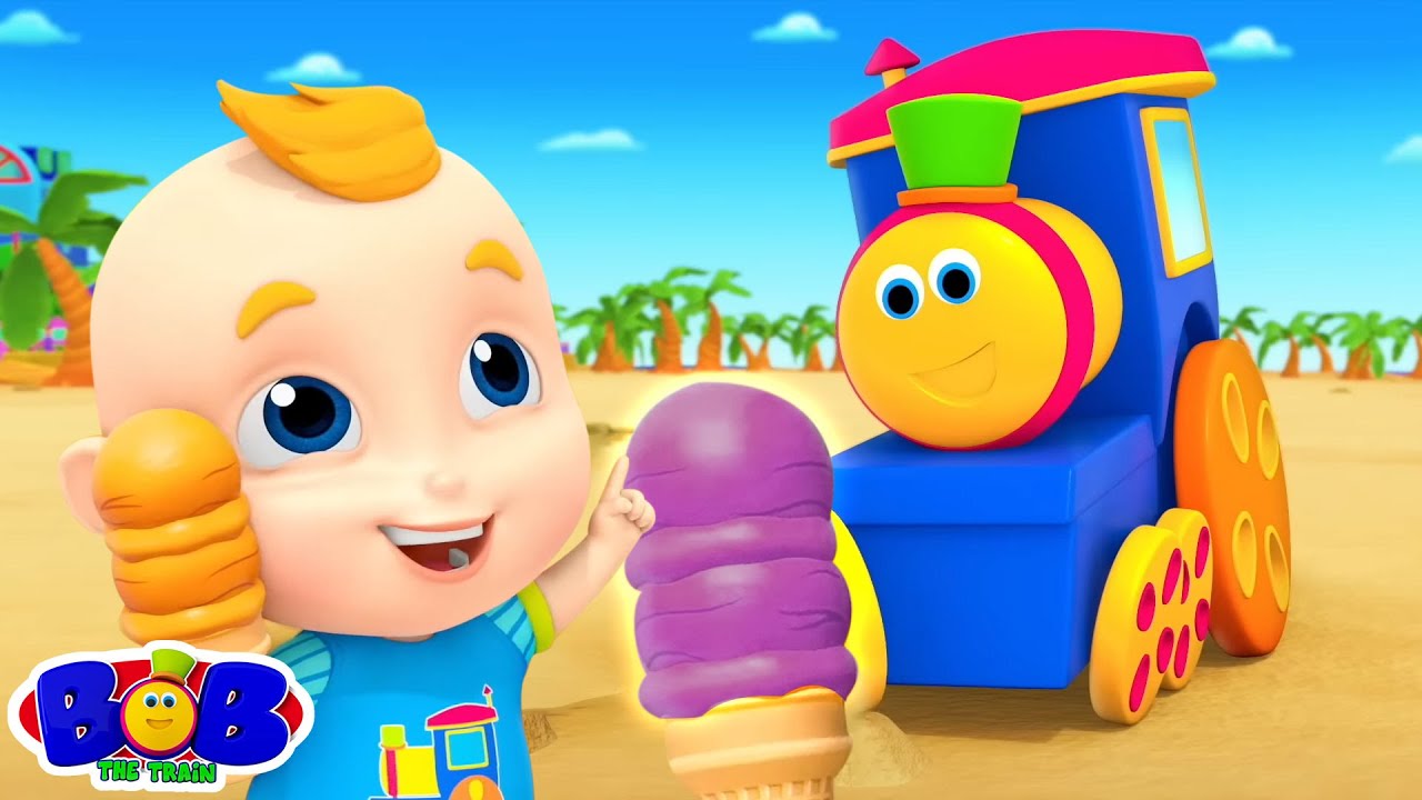 Bob O Trem Canção De Sorvete Diversão Música Infantil em Português ...