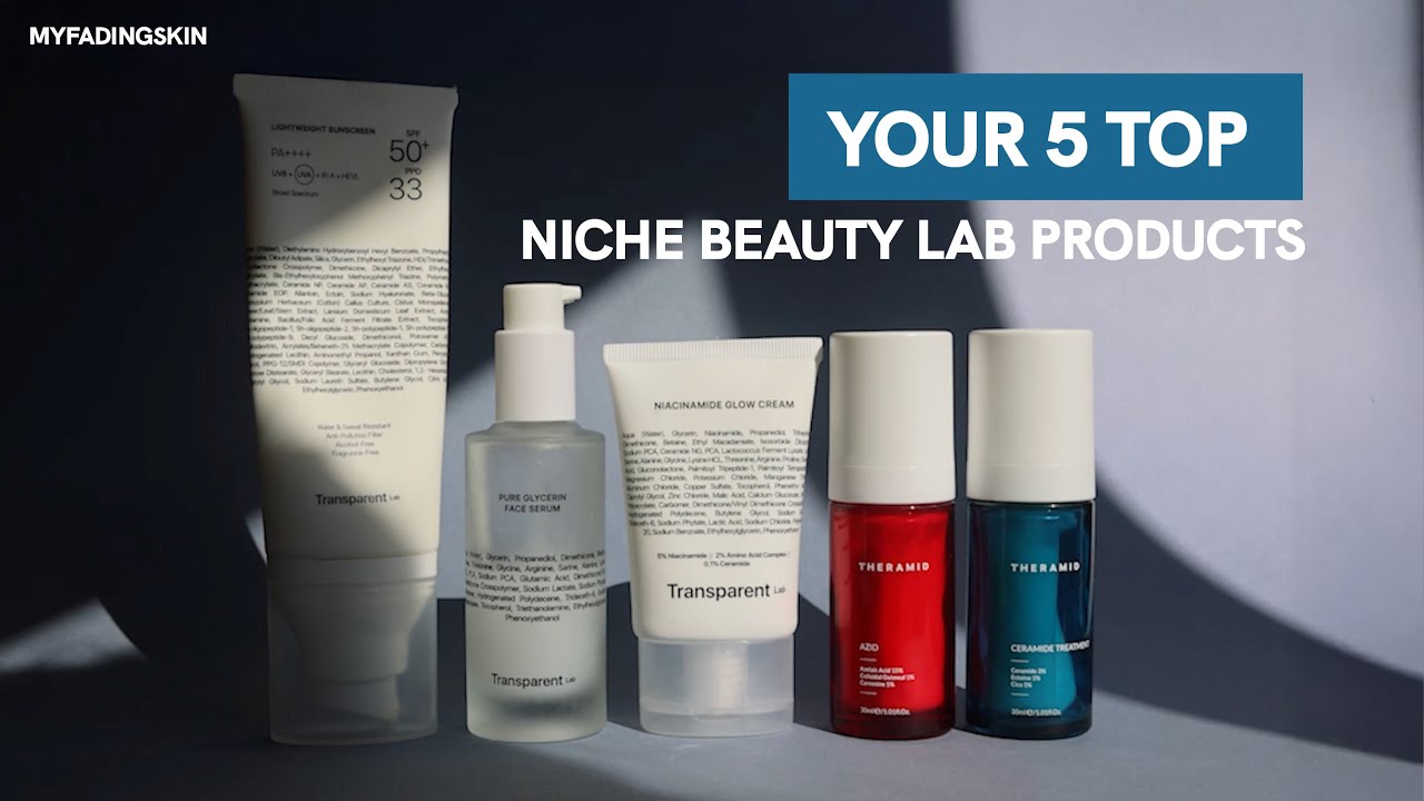 Your Top 5 Niche Beauty Lab Products - YouTube