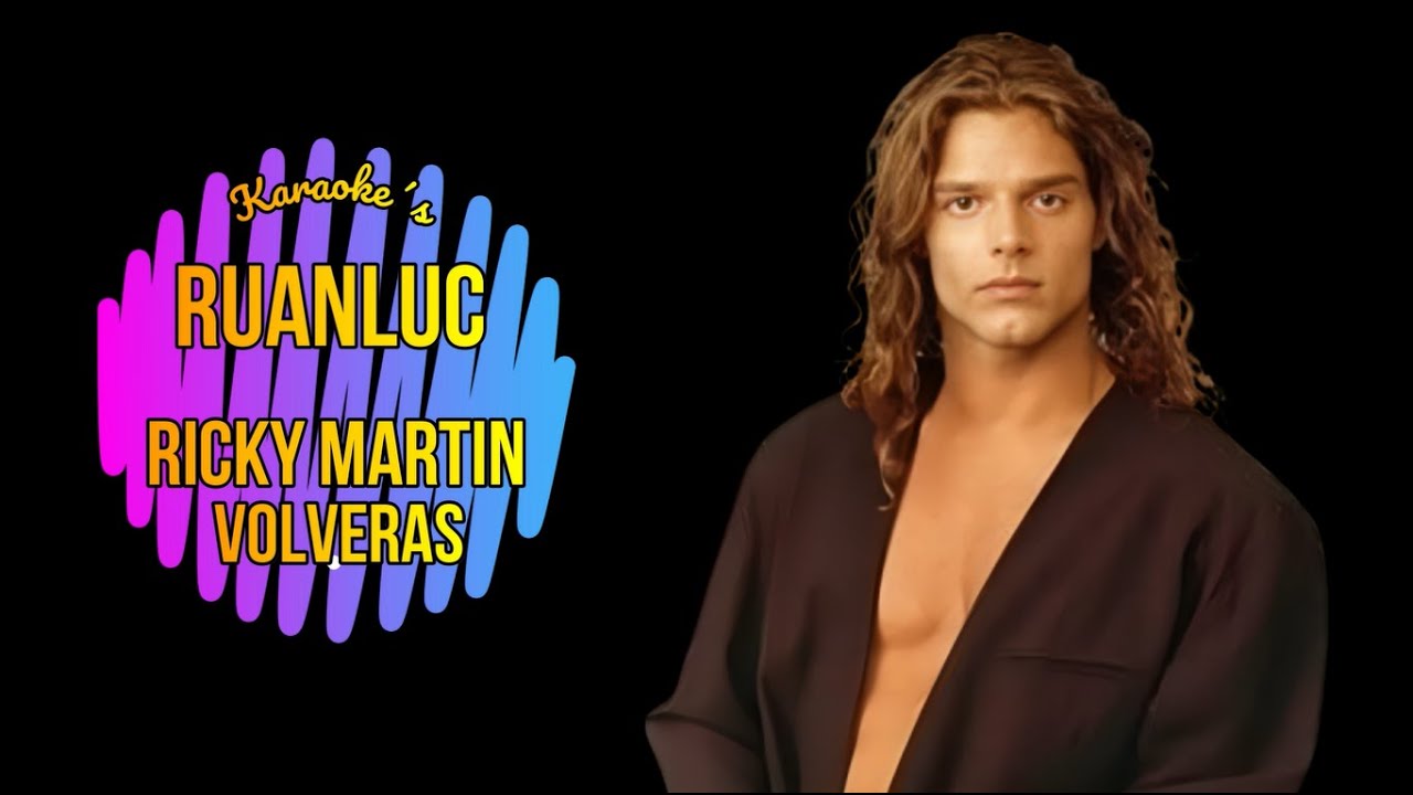 Ricky Martin - Volveras KARAOKE - YouTube