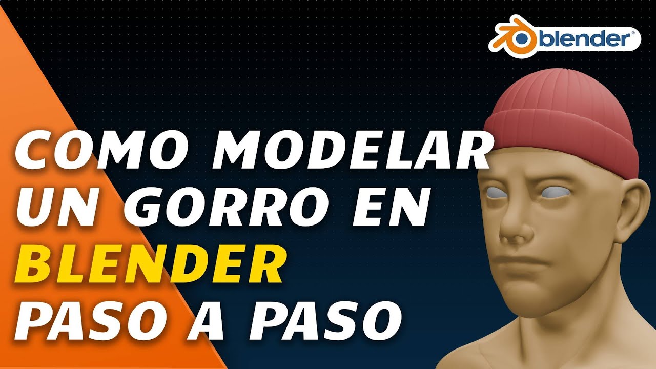 Cómo Modelar un Gorro en Blender 3D Paso a Paso | Tutorial Completo ...