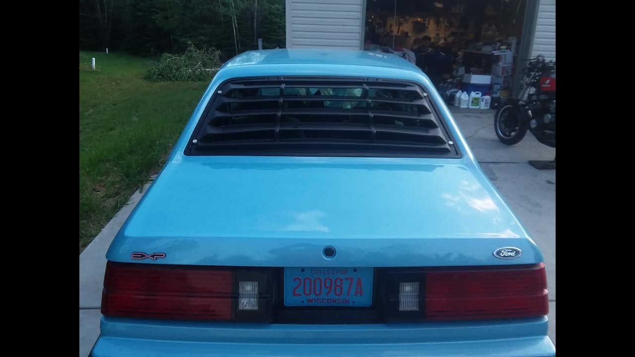 1982-1983 Ford EXP Louvers! - YouTube