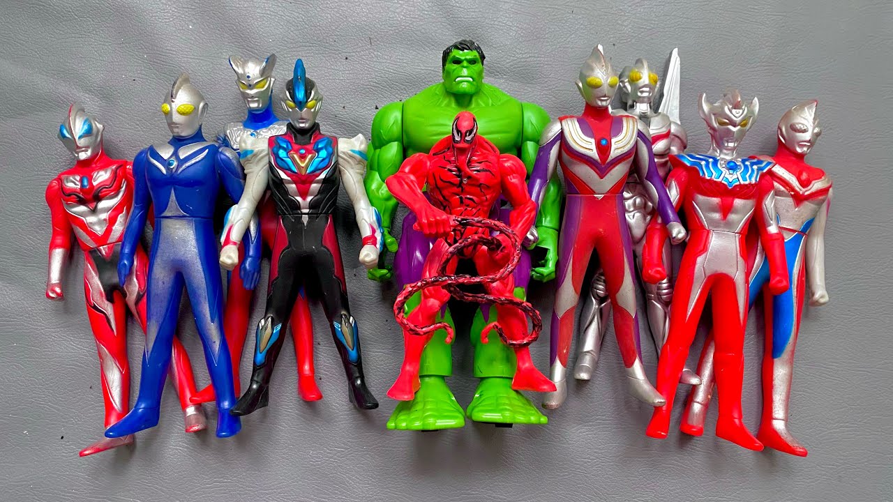 Ultraman Zero, Ultraman Cosmos, Ultraman Dyna, Ultraman Geed, Ultraman ...