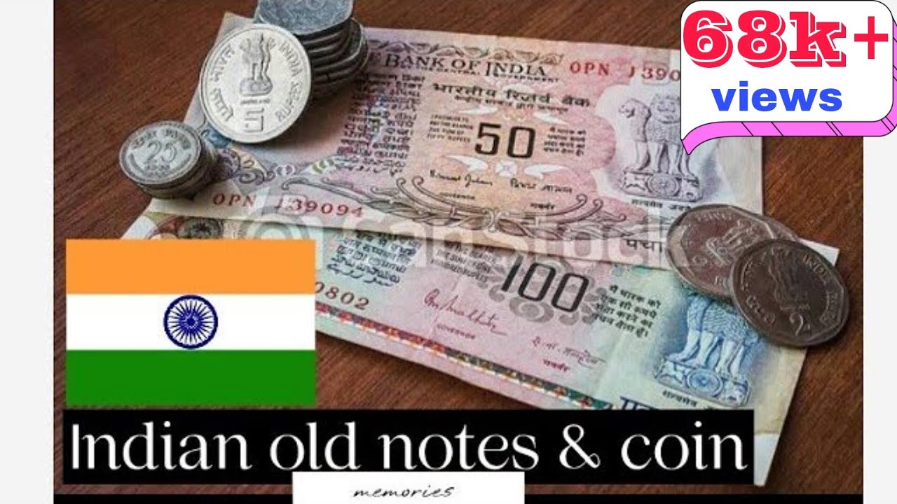 Collection of old Indian notes and coin/purana indian coin and note ...