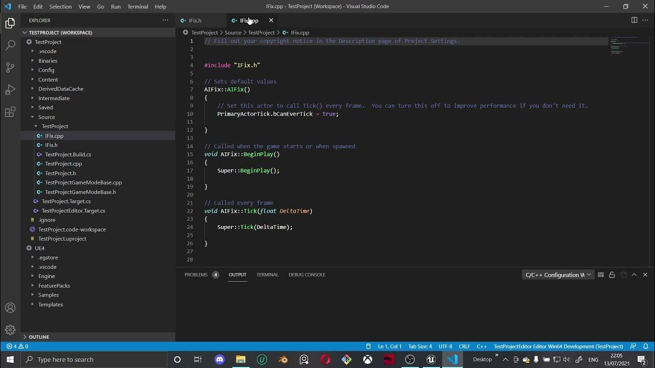How to Fix IntelliSense in VS Code for Unreal Engine 4 - YouTube