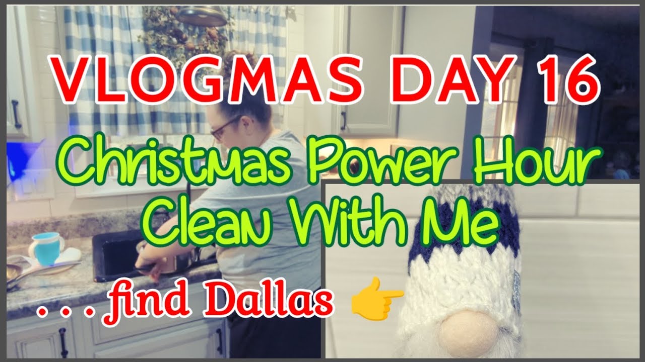 ππ
πΌ2023 Vlogmas Day 16ππ
πΌ Power Hour Clean With Me π Youtube