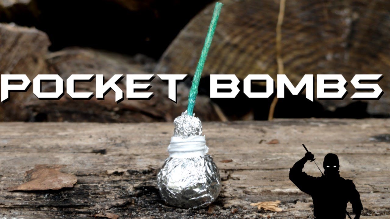Ninja Pocket Bombs (small smoke bombs) - YouTube