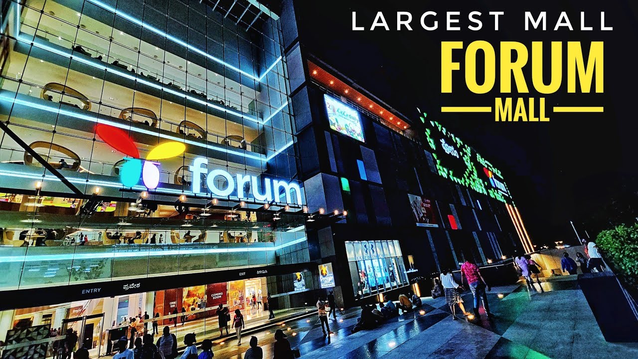Largest Mall in Bengaluru 🤩 Forum Mall Alok Panda Vlogs - YouTube