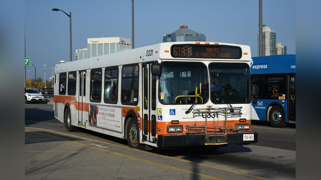 MiWay | MiLocal | 2003 New Flyer D40LF 0331 | 39 Britannia (Eastbound ...