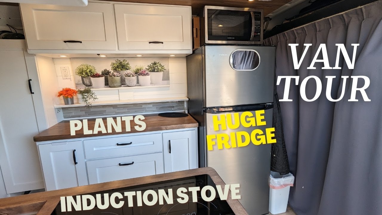 Full van build tour of a Ram Promaster... touring edition - YouTube