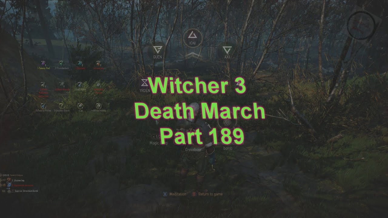 Witcher 3: Wild Hunt (Death March): Part 189: More Fighting - YouTube