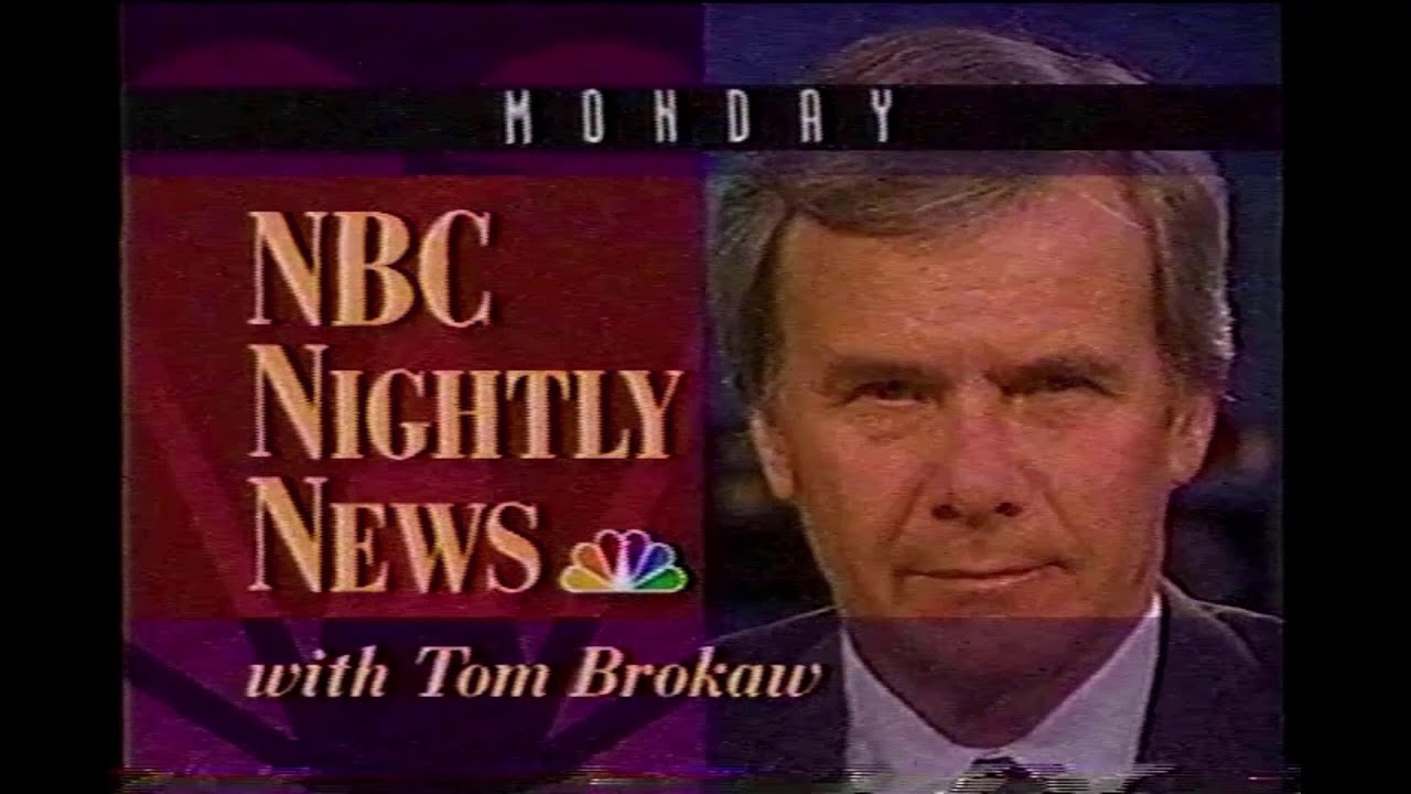 July 11th 1993 - NBC Commercial Blocks from Meet the Press ...