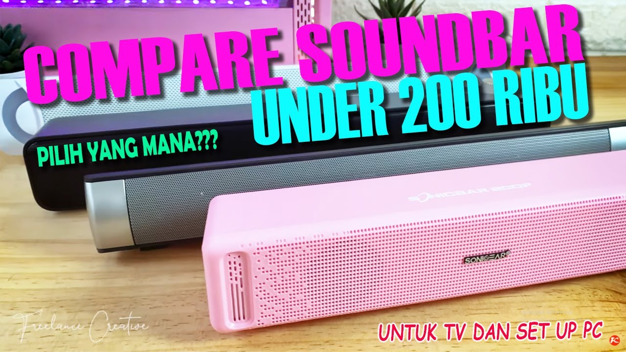 Tes Suara Sound Test Soundbar Murah Under 200 ribuan Sonicgear 200p ...