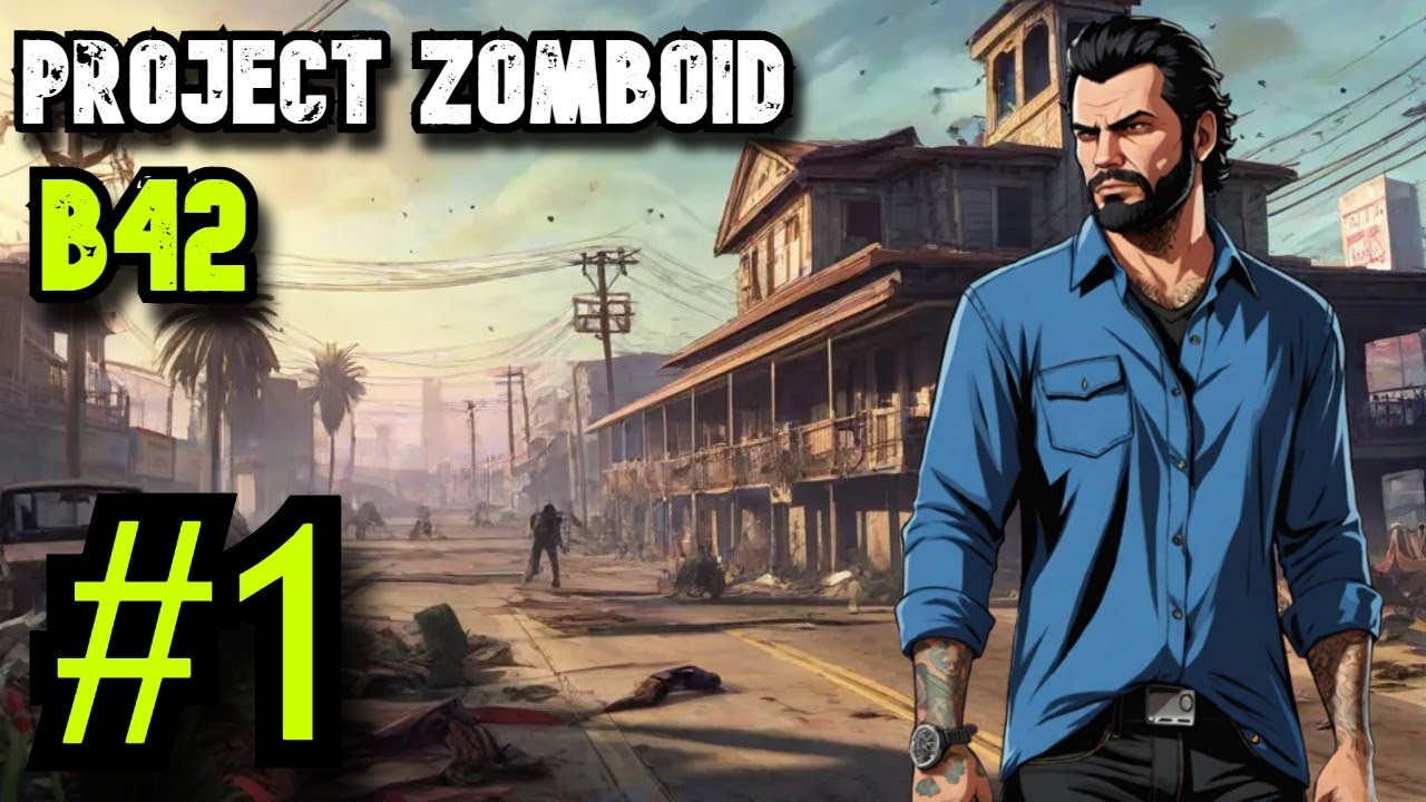 Project zomboid gameplay #1 [B42] [Apocalypse] - YouTube