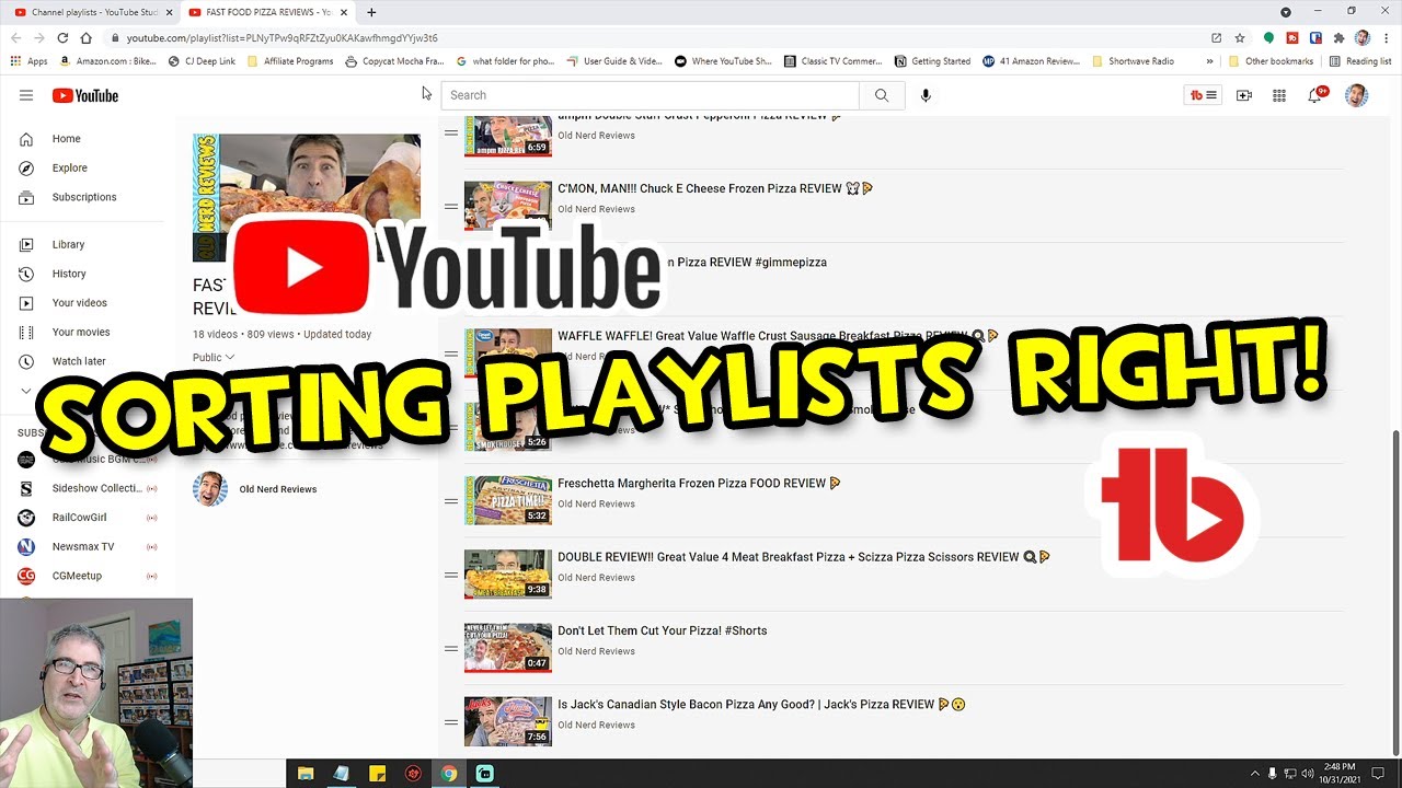 SORTING YOUTUBE PLAYLISTS TO GET MORE VIEWS - YouTube