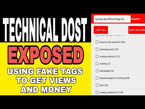 Technical Dost Exposed !! Using Fake Tags in Sarahah App Review !!