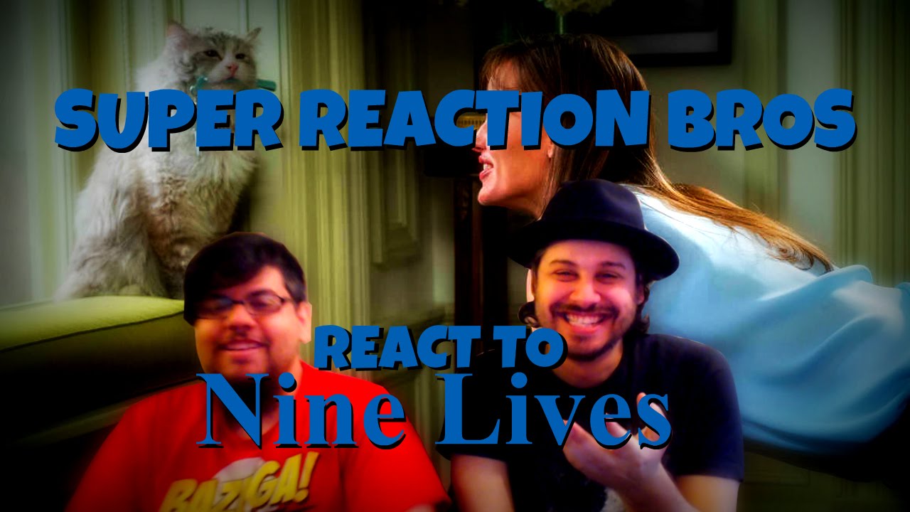 SUPER REACTION BROS REACT & REVIEW Nine Lives Official Trailer #1 ...