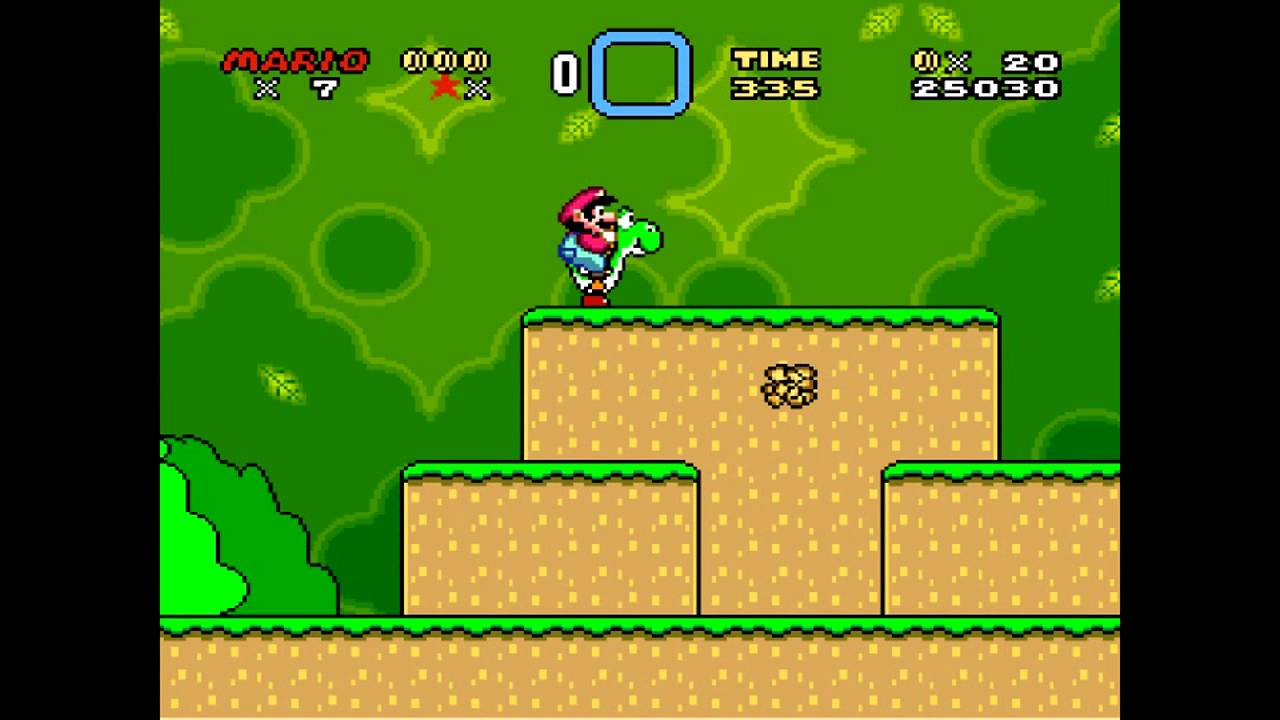 Let's play Super Mario World! [World 1 - Level 2] - YouTube
