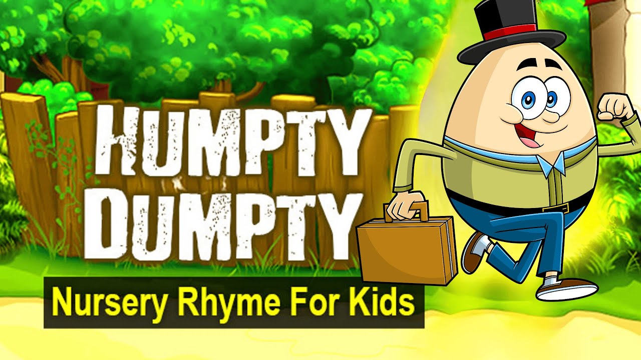 Humpty Dumpty Nursery Rhyme | humpty dumpty sat on a wall | Mahazan ...