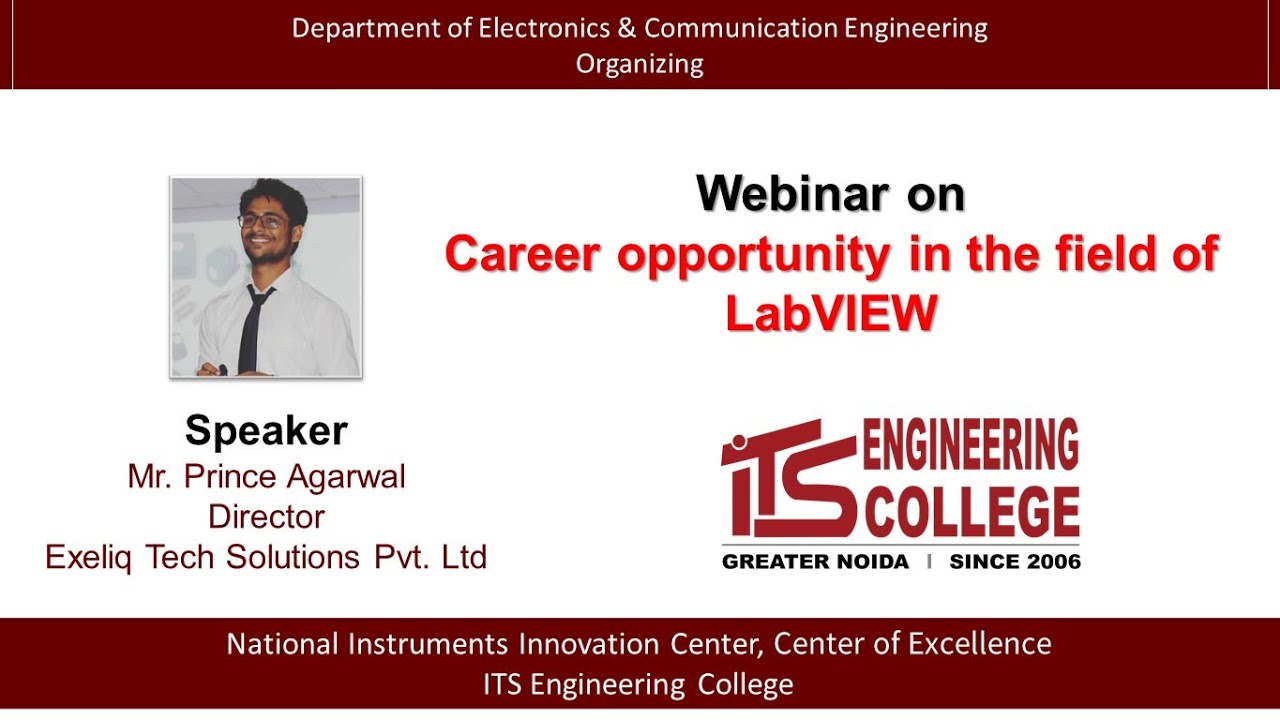 Career opportunity in the field of LabVIEW - YouTube
