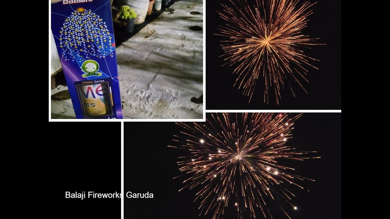 Balaji Fireworks Garuda from Sri Renga traders | 5 Inch Mega Shell | 🔥 ...