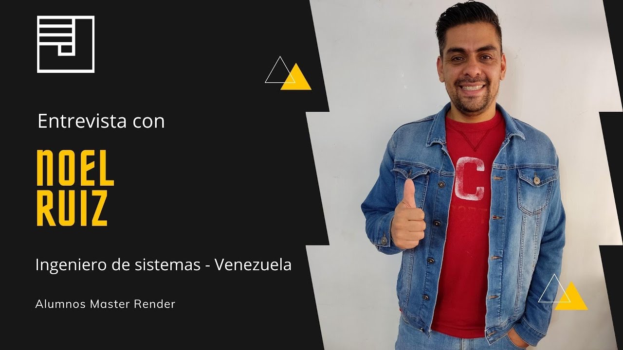 Noel Ruiz - Renderista Venezolano - Alumno Master Render - YouTube