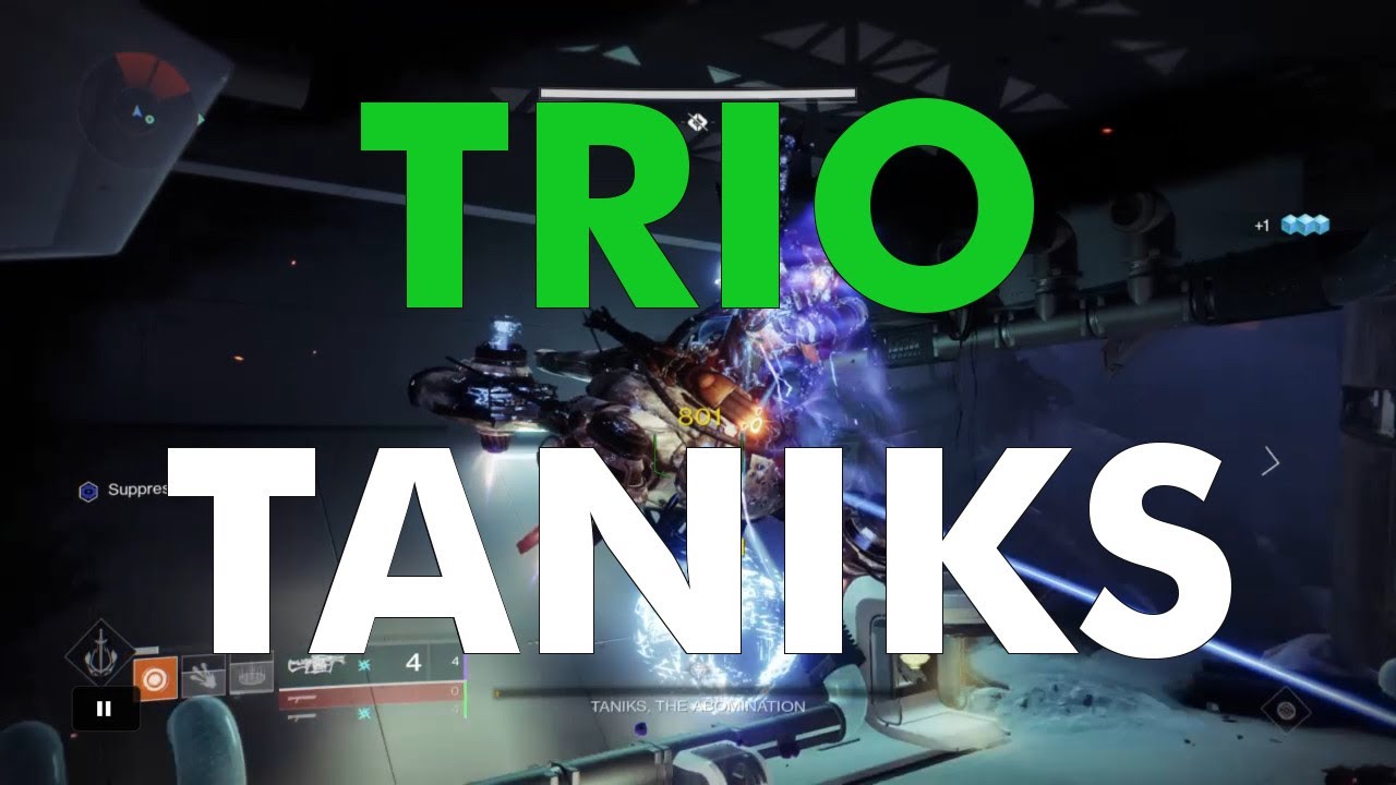 Trio Taniks the Abomination | Destiny 2 - YouTube