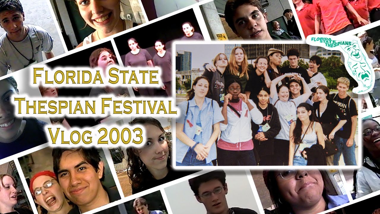 2003 Florida State Thespian Festival Vlog - YouTube