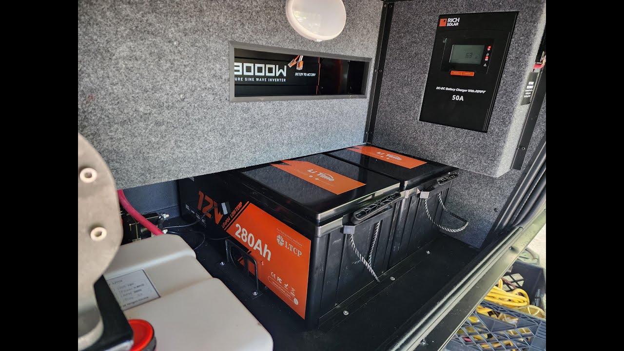 Getting our Brinkley G3500 Ready for Boondocking by Adding More Battery ...