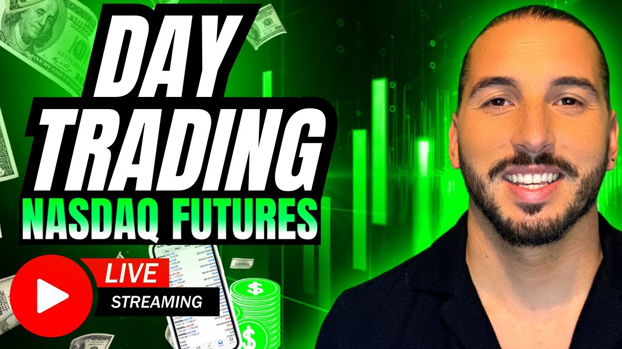 DAY TRADING LIVE! NASDAQ FUTURES $NQ - YouTube