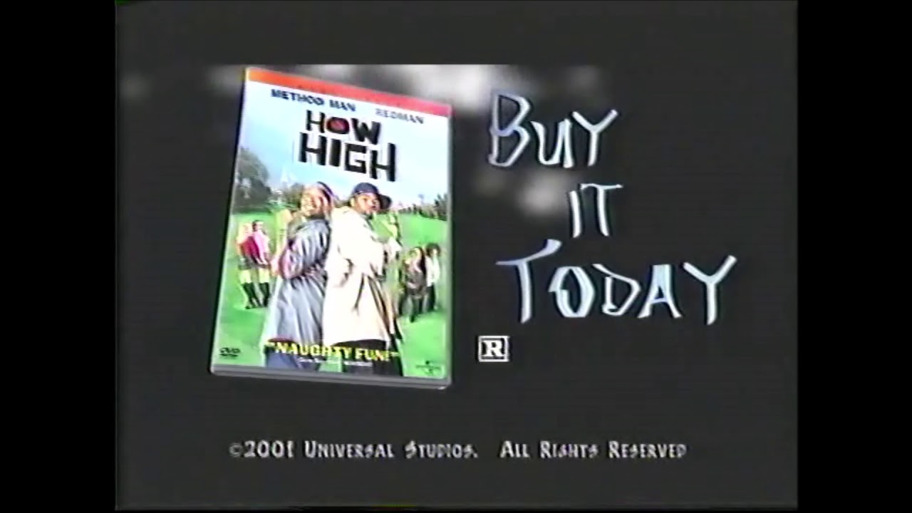 Opening To How High (2001) (2002) (VHS) - YouTube