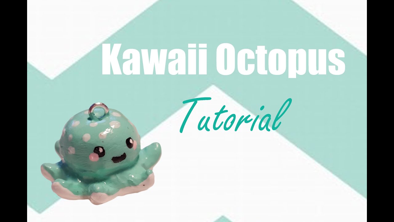 ~Fimo Tutorial~ Kawaii Japanese Octopus - Polymer Clay DIY - YouTube