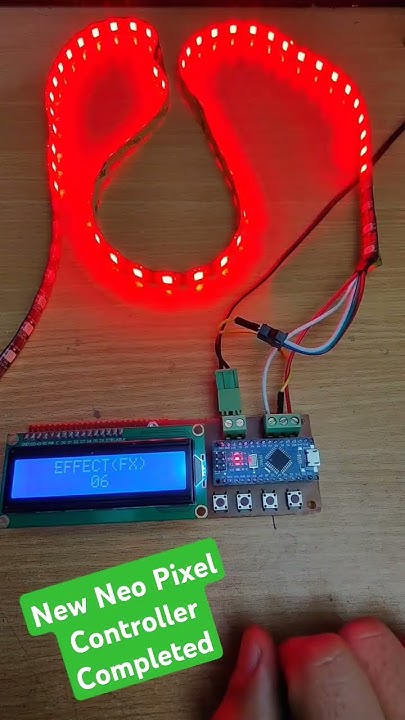 Neo Pixel LED Controller Arduino Project - YouTube