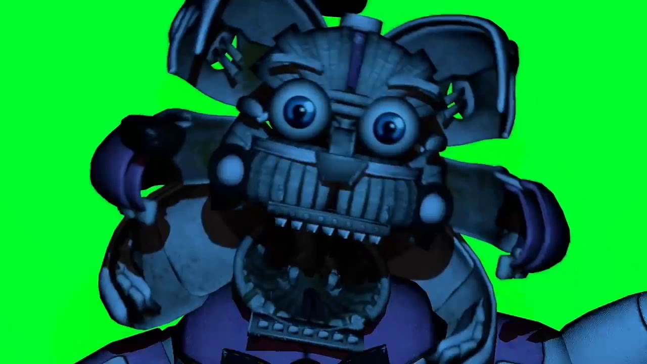 Funtime Freddy green screen_Jumpscare edit ver - YouTube