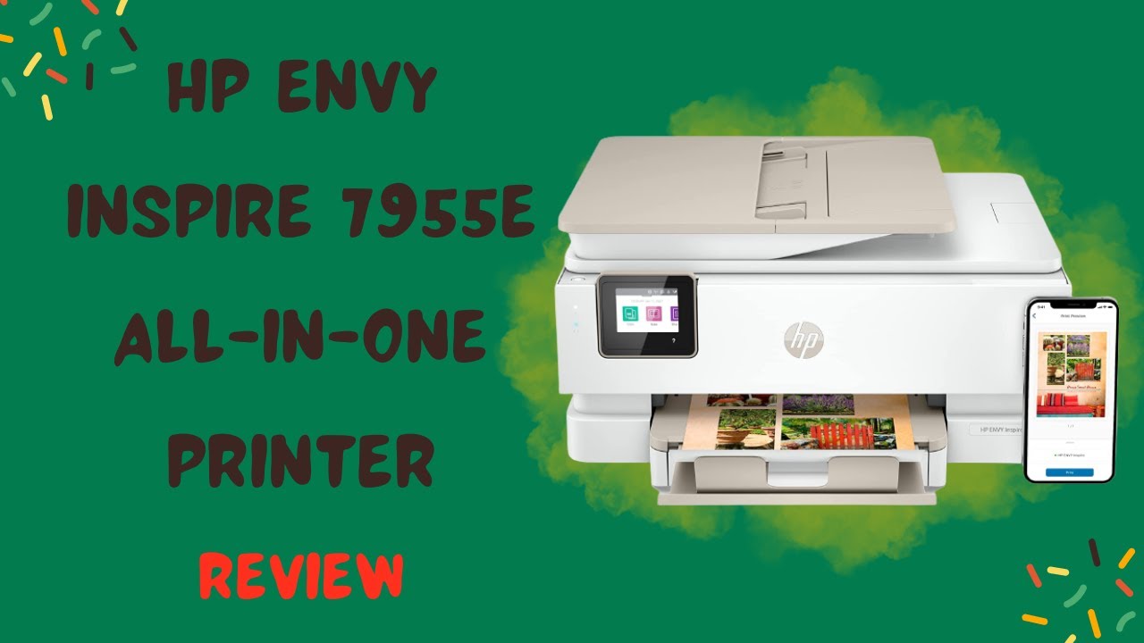 HP Envy Inspire 7955e: All-in-One Printer with High-End Features ...