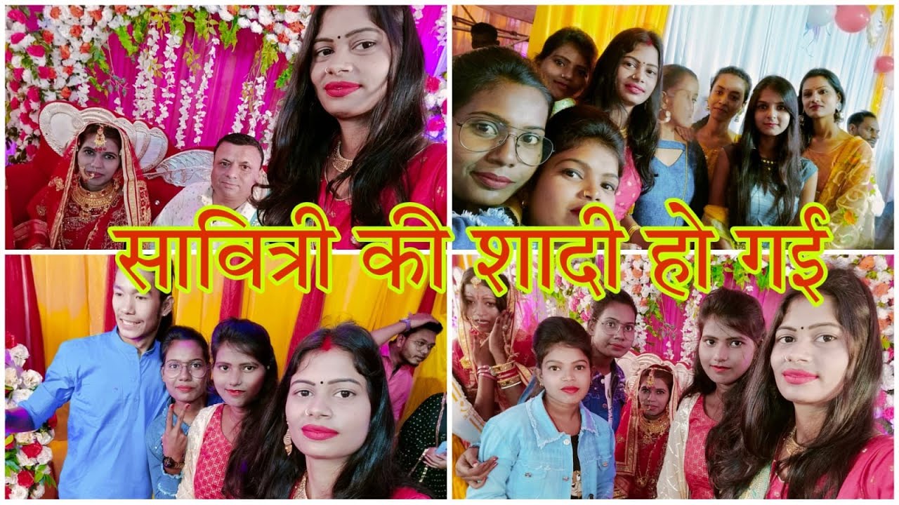 savitri reception party attend||Sadi ho gai||full enjoy||new vlogs || Manisha Rawani - YouTube
